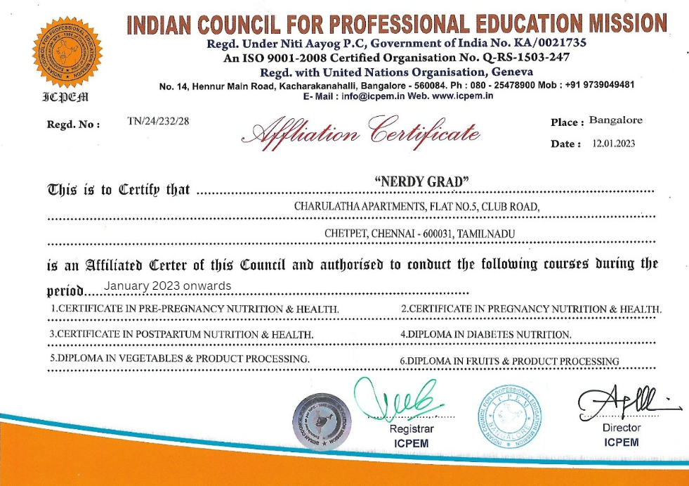 Our Credentials – Nerdy Grad